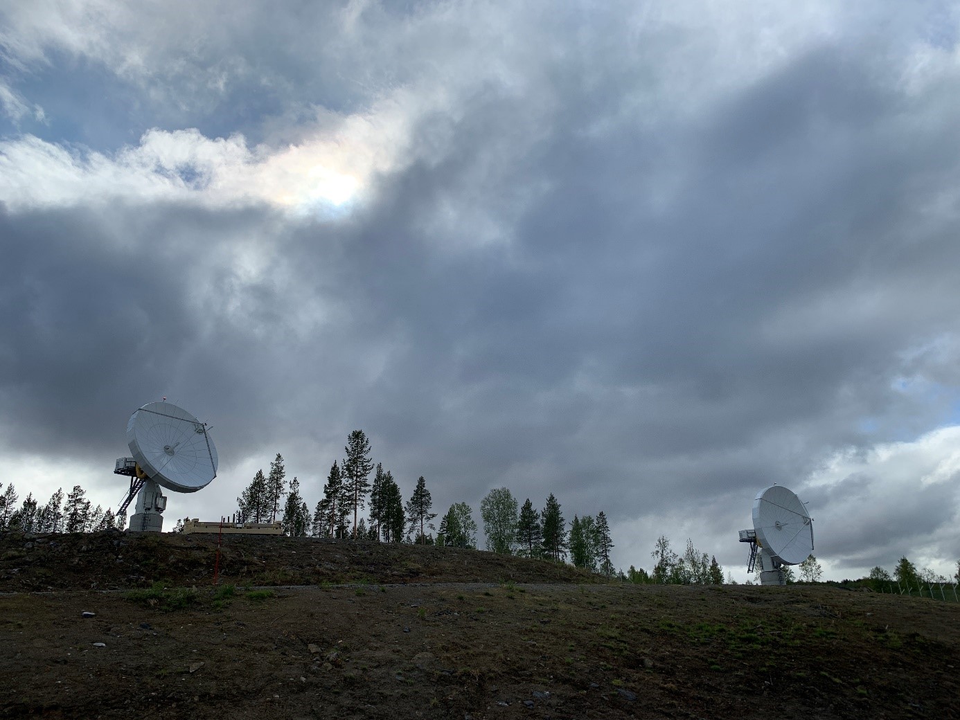 Important test of the ground stations for ASBM | Space Norway