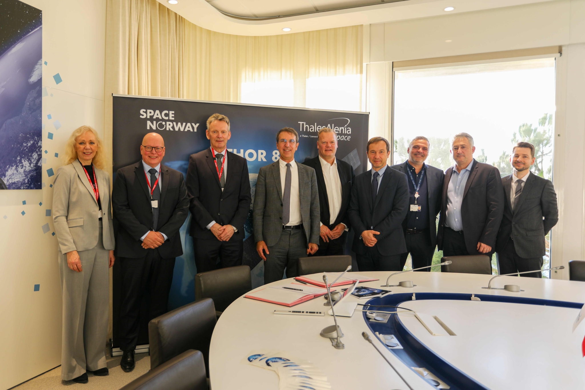 Space Norway orders a new communications satellite THOR 8. | Space Norway